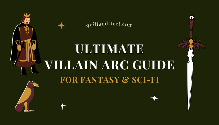 Ultimate Villain Arc Guide: 7 Stages + Workbook – Quill&Steel